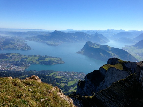 Luzern (Schweiz): Die Berge